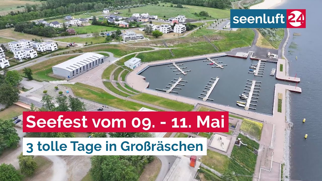 Seefest vom 09. - 11. Mai in Großräschen - YouTube