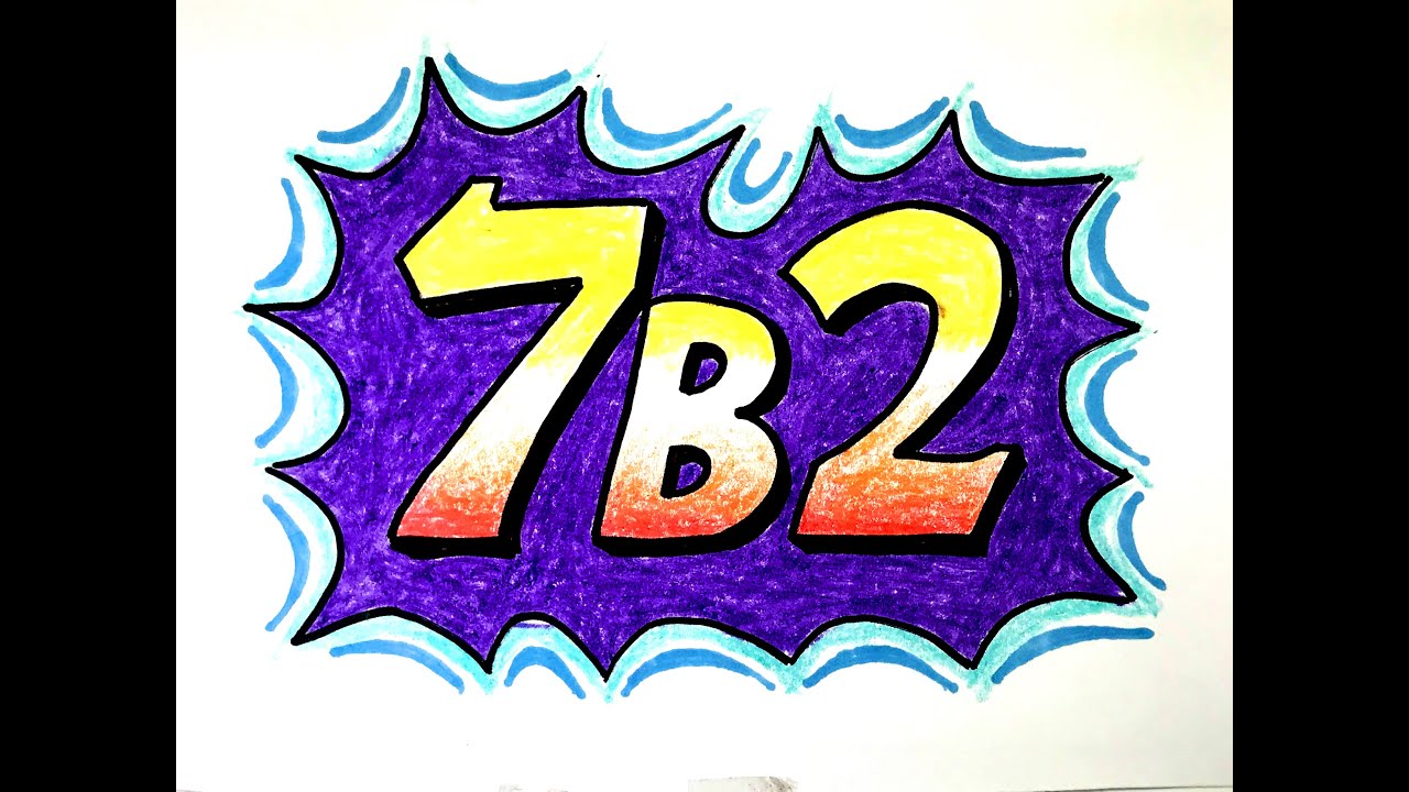 Cách Thiết kế Logo Tên lớp - LOGO dạng Chữ - Mĩ thuật 7 - Draw Letter ...