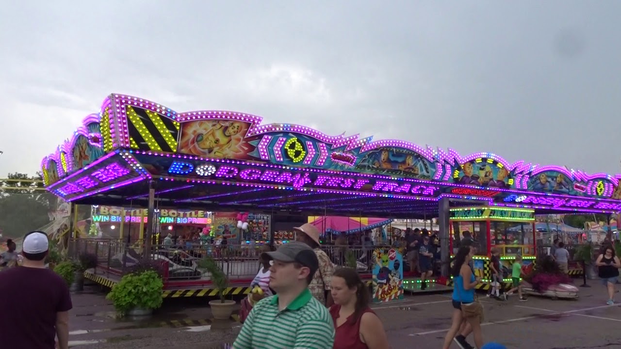 🎠Dodgem Fast Track at the 2019 Wisconsin State Fair in West Allis - YouTube