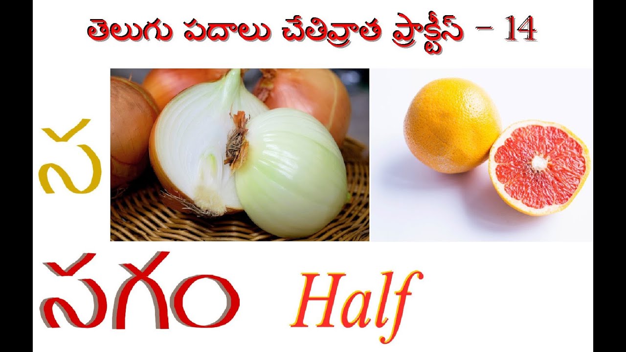 Telugu Words Handwriting Practice | తెలుగు పదాలు చేతివ్రాత ప్రాక్టీస్ ...