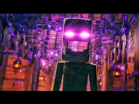 A MINECRAFT MOVIE "Enderman Attacks Scene" Trailer (NEW 2025) - YouTube