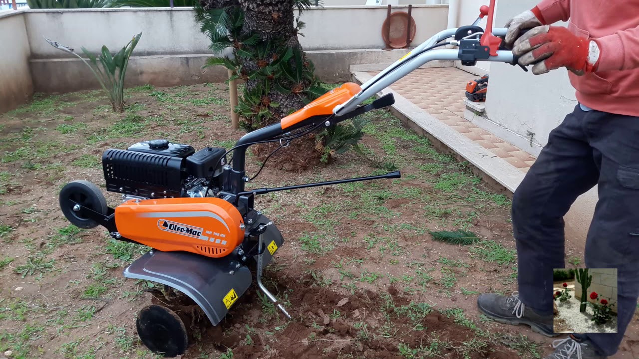 Noua motosapa Oleo-Mac MH 198 RK - YouTube