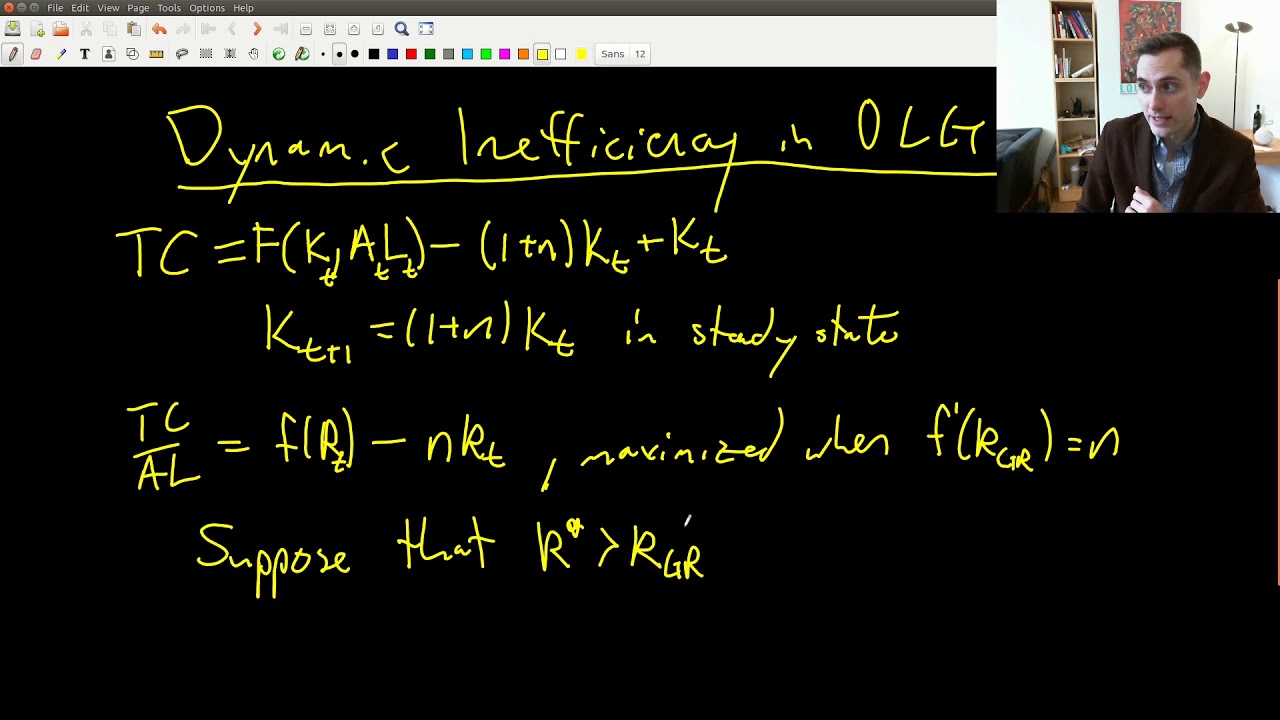 dynamic inefficiency in OLG - YouTube