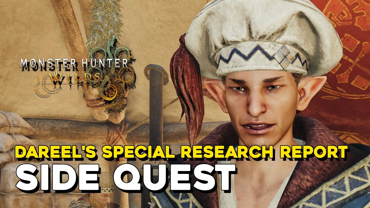 Monster Hunter Wilds Dareel's Special Research Report Side Quest Guide ...