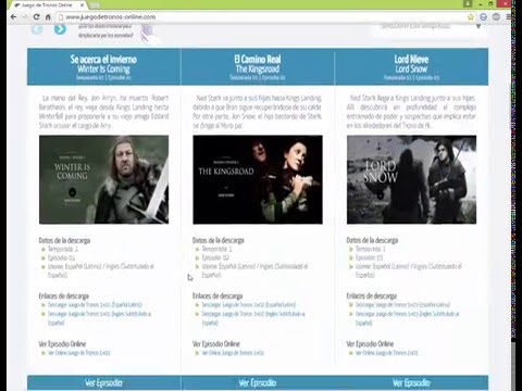 Tutorial HBO y HBO2 Online Gratis - Game of Thornes Temporada Final 8 Gran Estreno Mundial 14 Abril