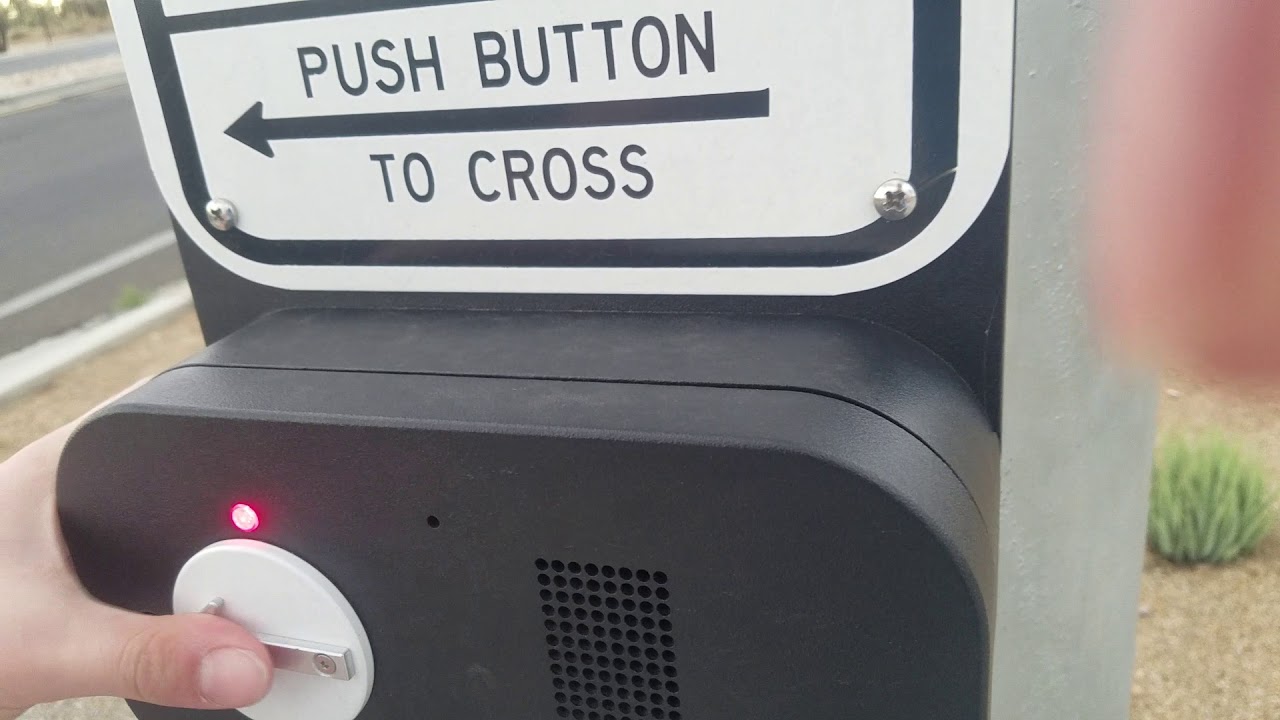 My Crosswalk Button Experience At Dove Mountain Road With Campbell AGPS ...