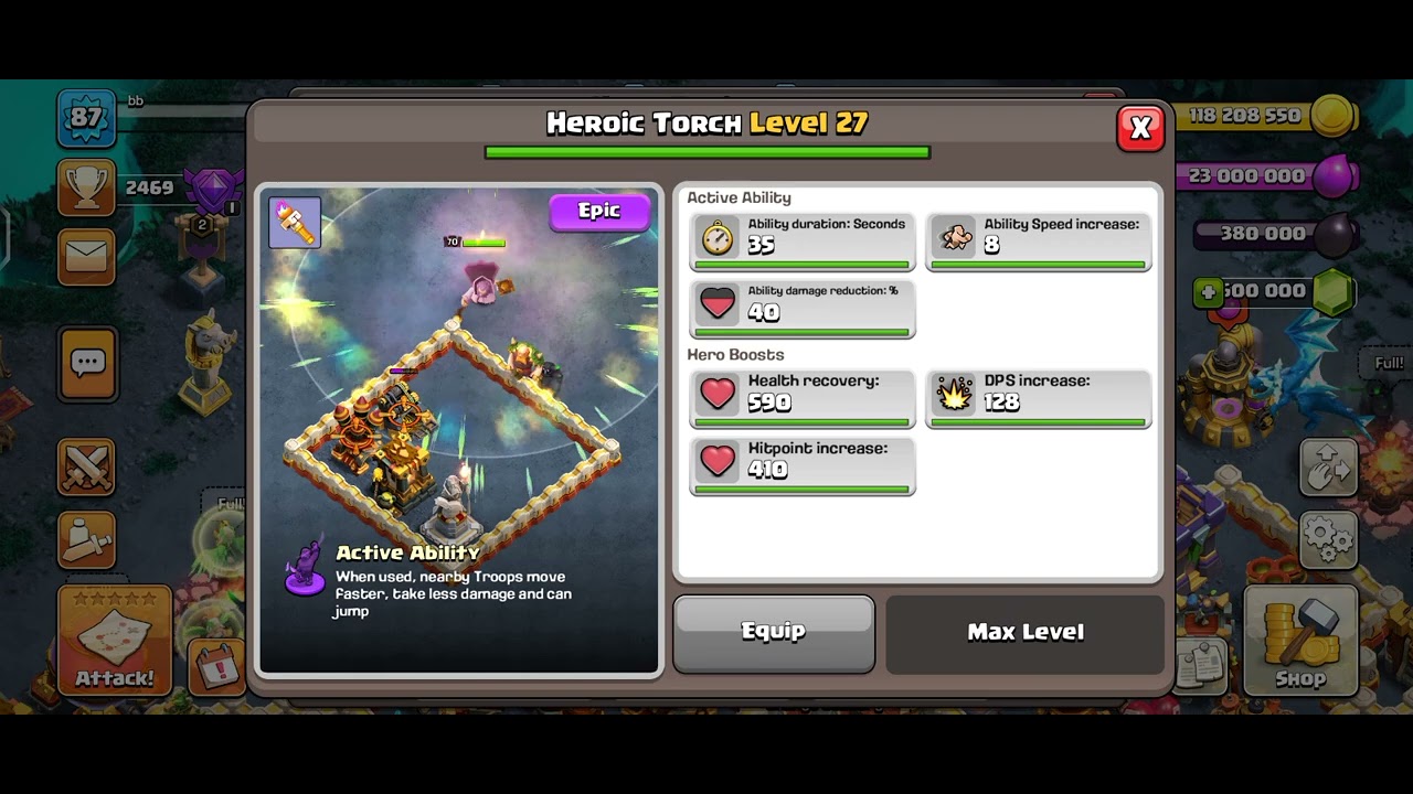new coc equipment - YouTube