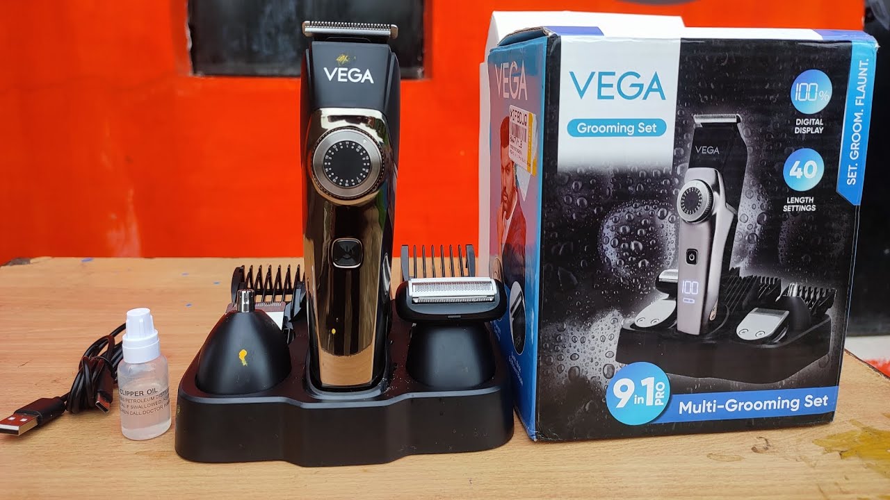 vega 9 in 1 multi grooming trimmer review. best trimmer under 1100 # ...