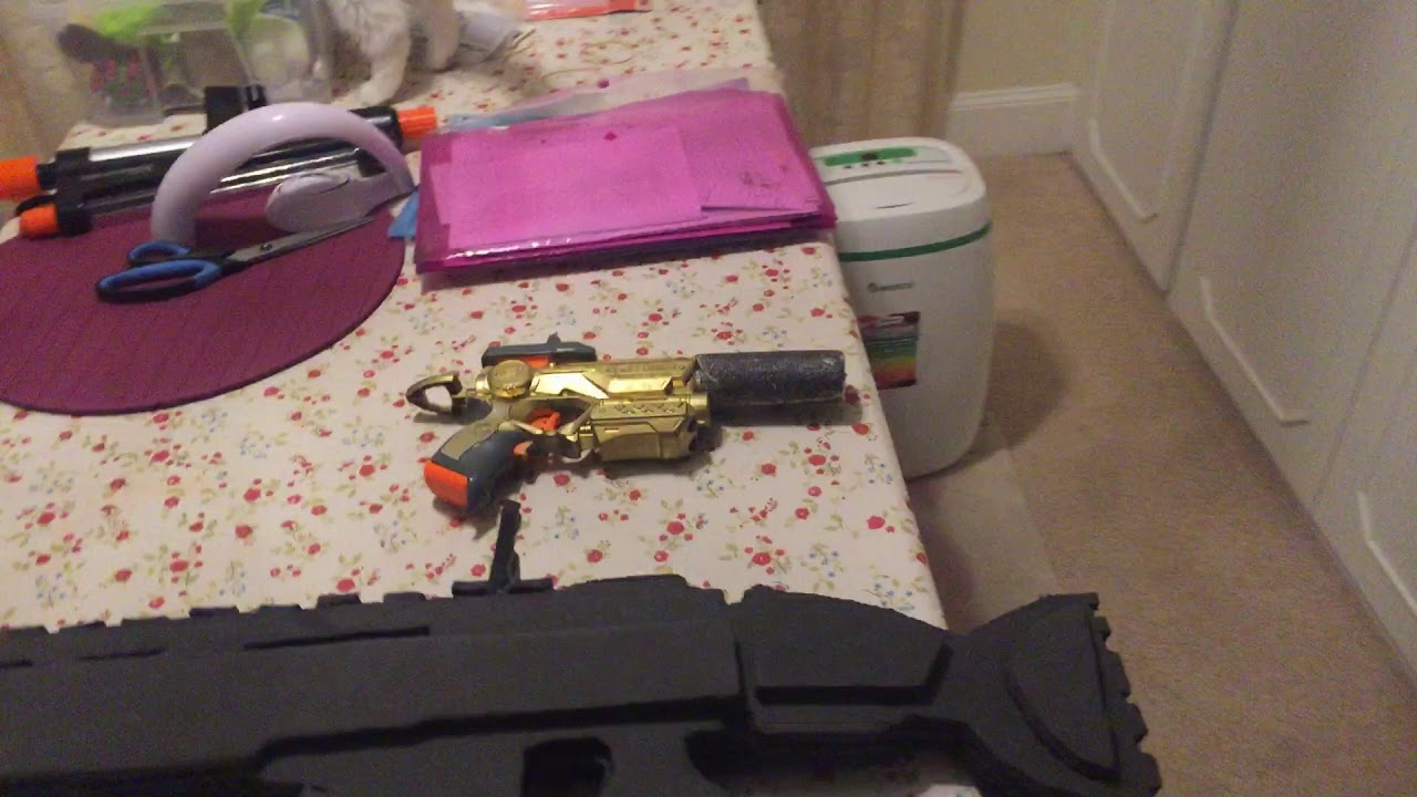 DIY Fortnite guns - YouTube