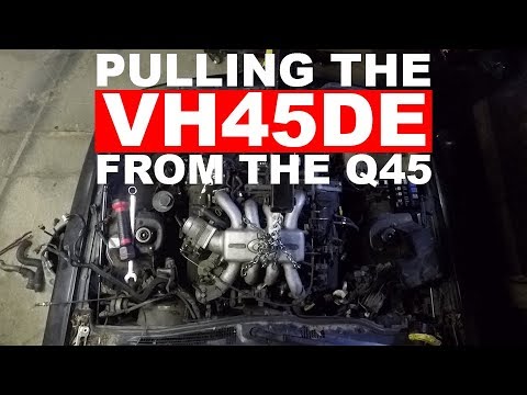 450SX: Pulling the VH45DE [Step 6] - YouTube