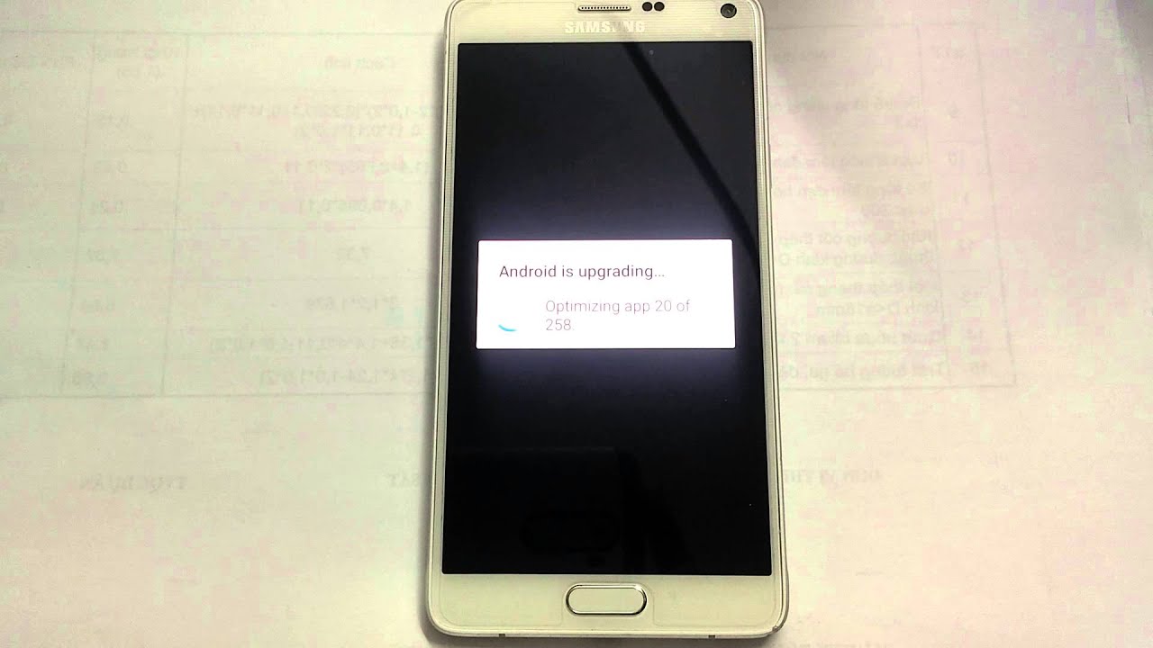 Note 4 N910A Boot Loop SW Version N910AUCU2COC6 Android 5 0 1 - YouTube