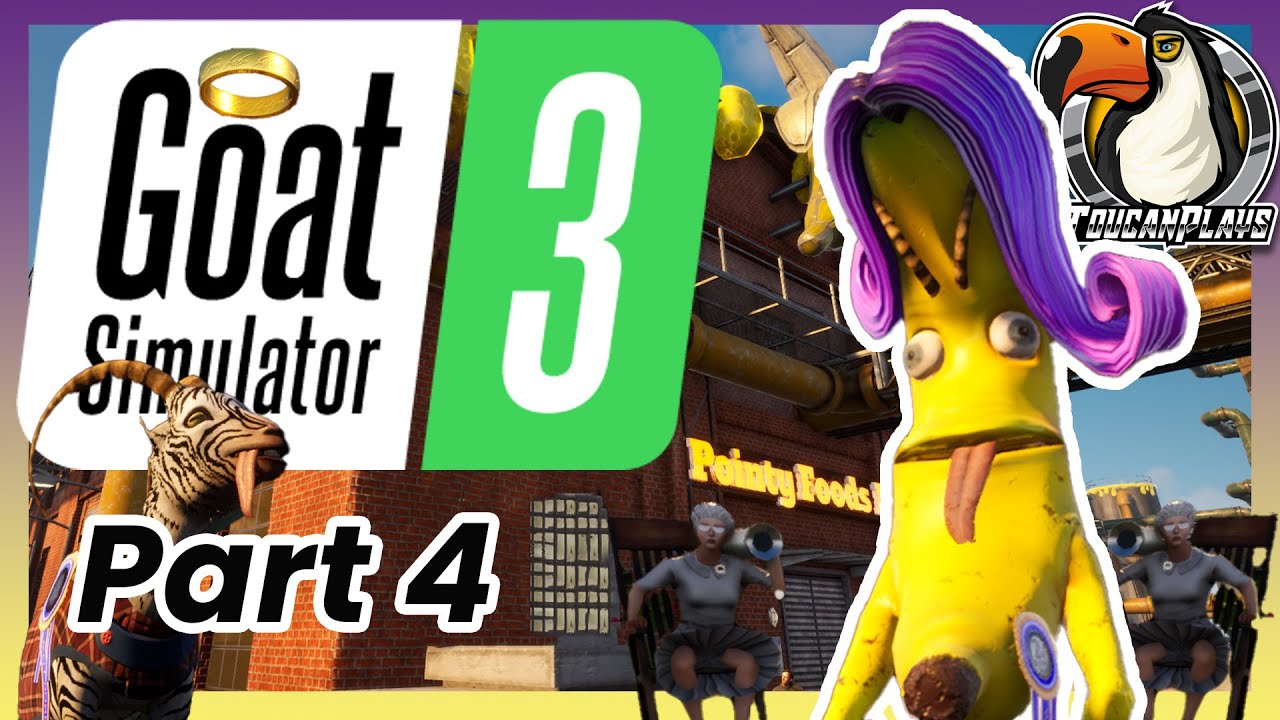 I Got Turned into a Giant Walking Banana in Goat Simulator 3 - And it ...