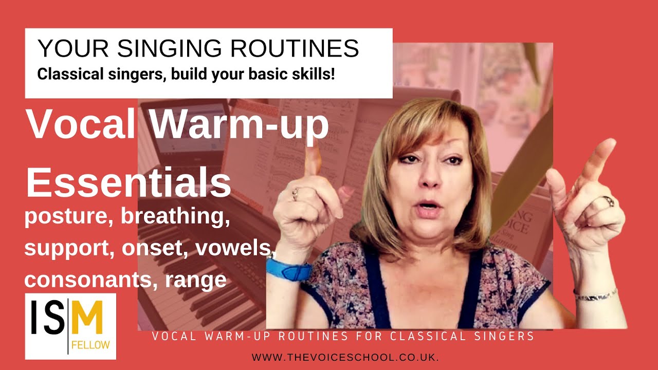 Learn Classical Singing Skills #9: Vocal BASICS checking posture ...