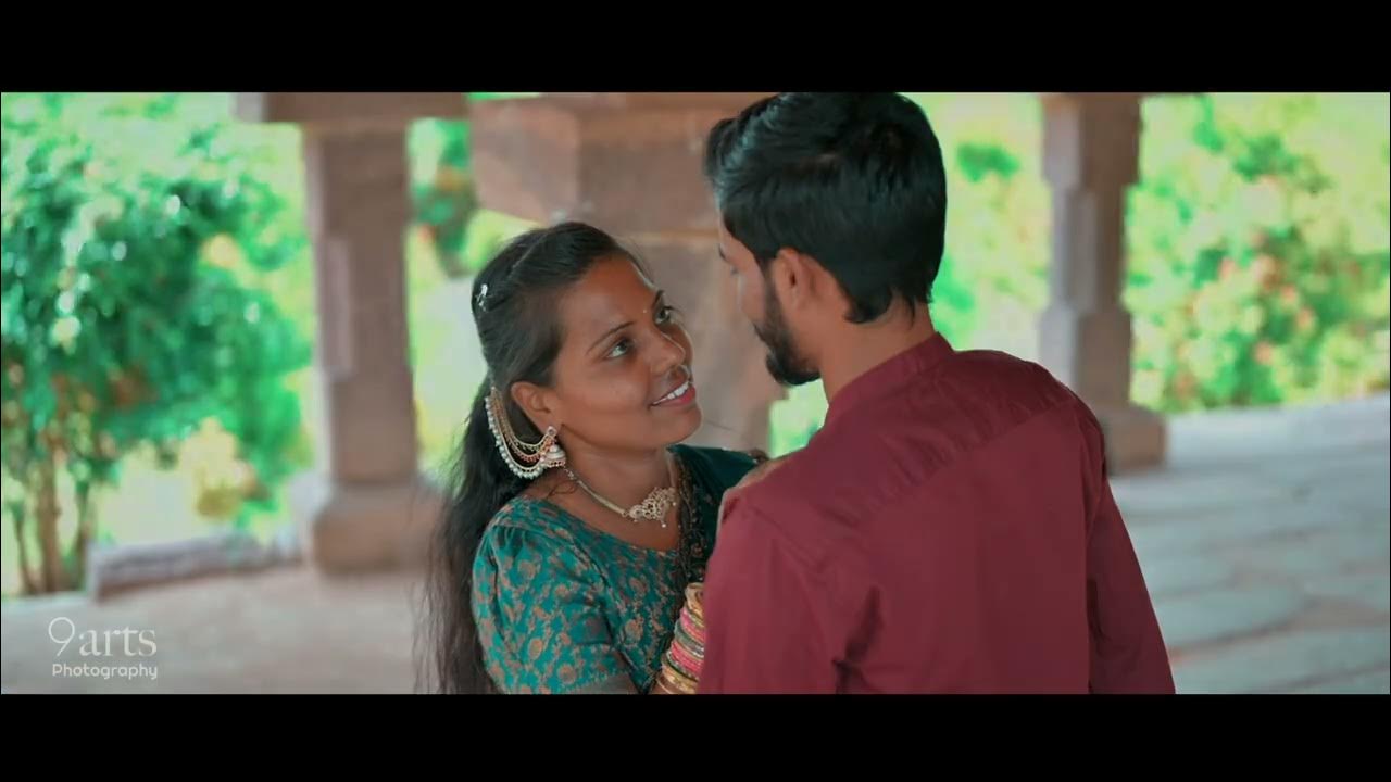 Aishwarya with Kiran pre wedding shoot by 9 ARTS PHOTOGRAPHY - YouTube