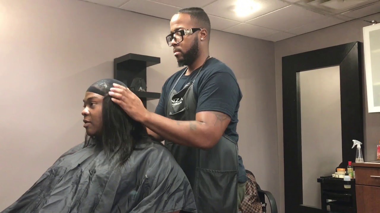 How to do a pronto or quick weave - YouTube