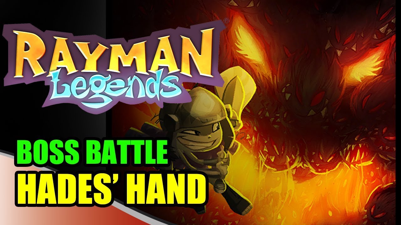 Rayman Legends - BOSS BATTLE: RAYMAN VS HADES' HAND - YouTube