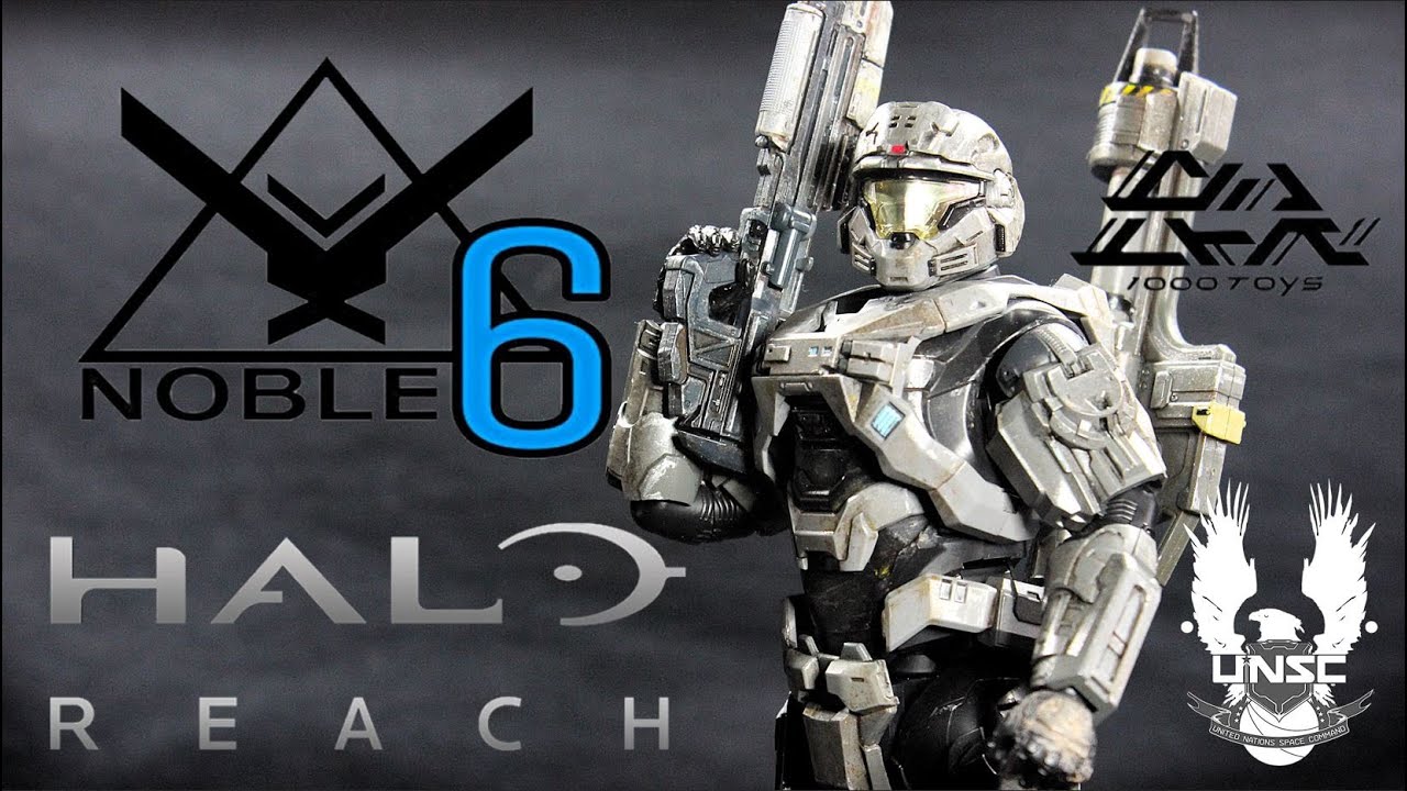 Halo Reach Spartan Noble 6 Figure - YouTube