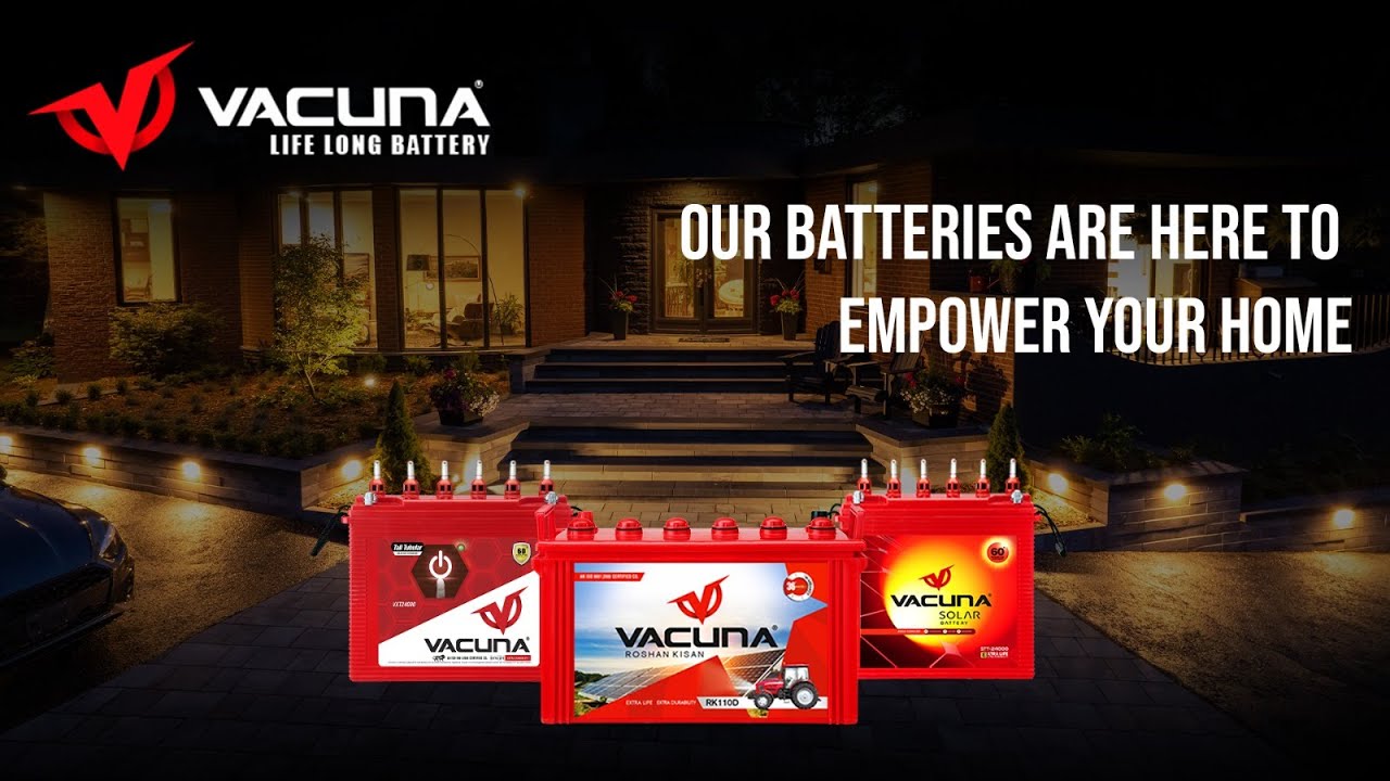 Vacuna Batteries | Best quality batteries for every need #battery - YouTube
