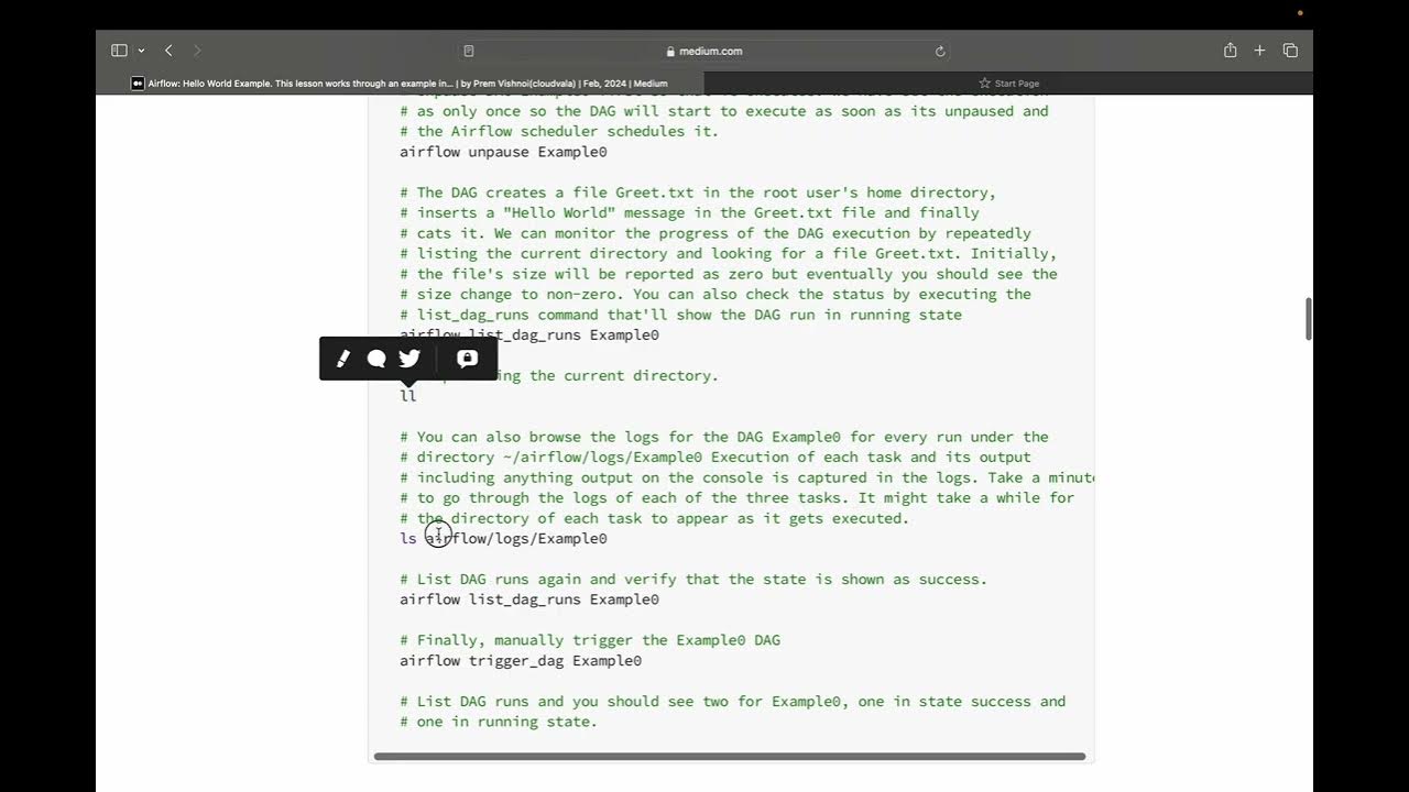 Apache Airflow Hello World Example in 5 min - YouTube