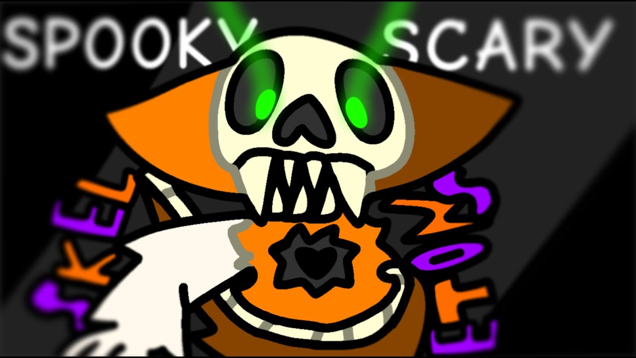 Spooky Scary Skeletons (Flipaclip Animation) - YouTube