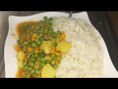 How to cook Rice Peas Stew Recipe. Rice Minji Stew, Stew Recipe #stew # ...
