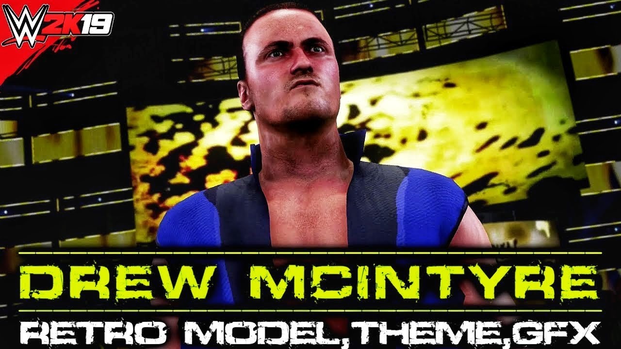 Drew McIntyre Retro w/ Broken Dreams Theme | WWE 2K19 PC Mods - YouTube