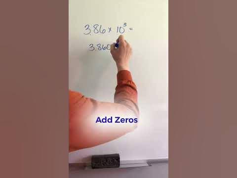 Converting From Scientific Notation To Standard Form - YouTube