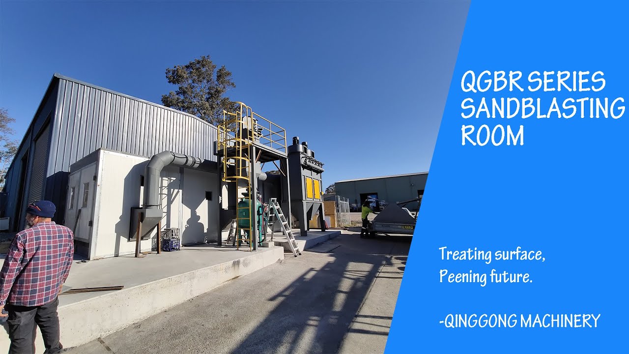 Sandblasting room | Sandblasting booth | Sand blast room | Air blast ...