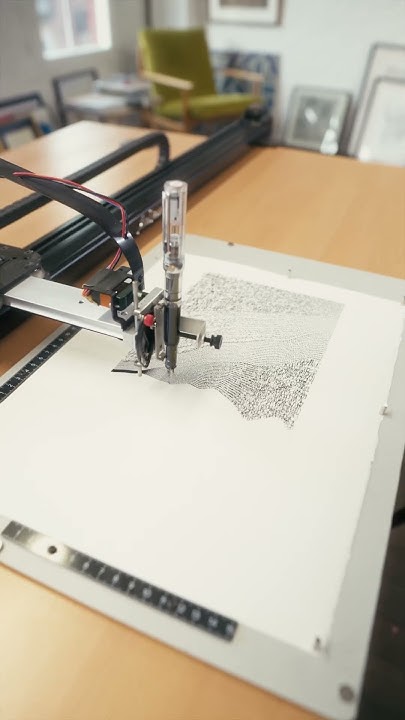 Drawing Machine: Strata 3 #penplotter #creativecoding - YouTube