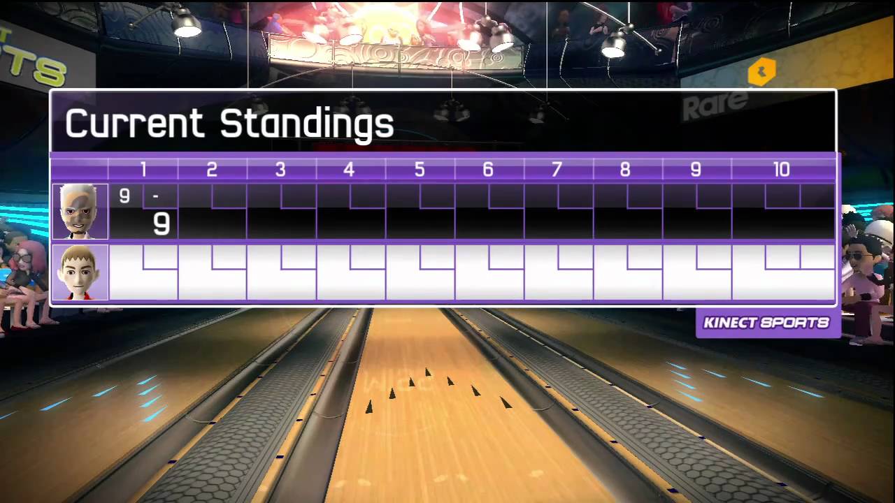 Kinect Sports Bowling Gameplay - YouTube