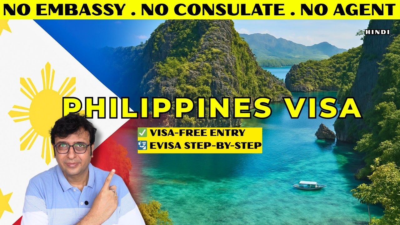 Philippines Visa 🇵🇭 | Visa Free Entry & eVisa Full Process | Step by ...