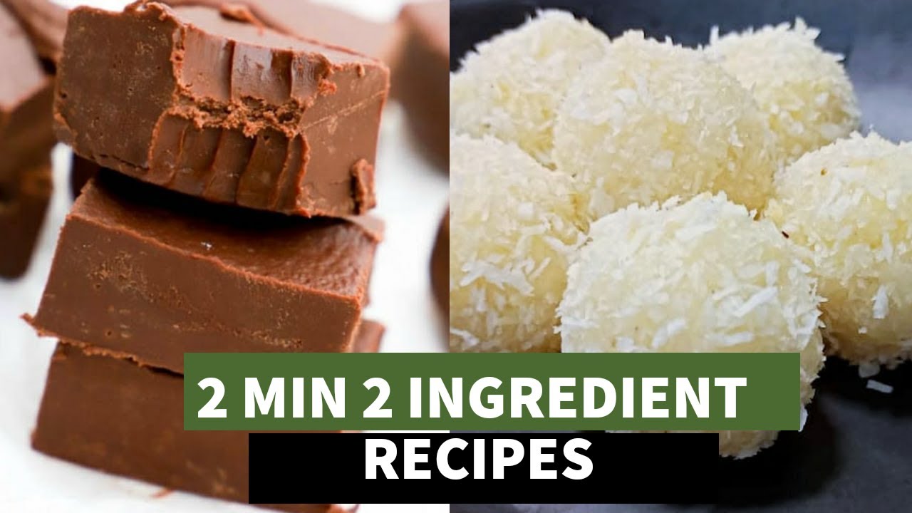 2 MIN 2 INGREDIENT SWEET RECIPE || EASY SWEET RECIPE || KIDS MAKING ...