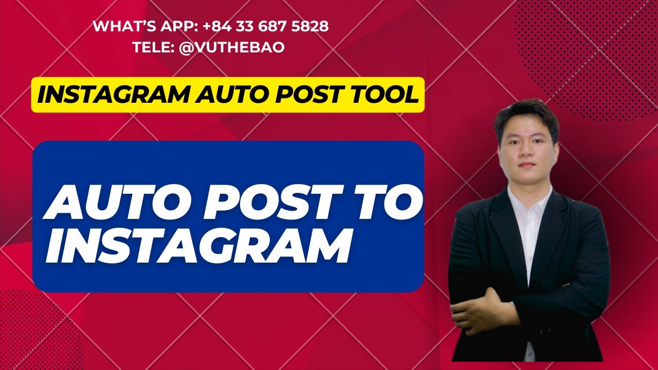 Auto Post To Instagram | Instagram Auto Post Tool - YouTube