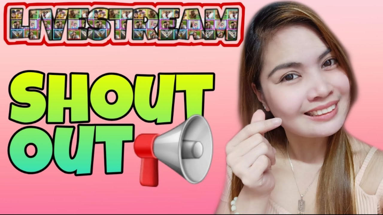SHOUT OUT | LIVE STREAM - YouTube