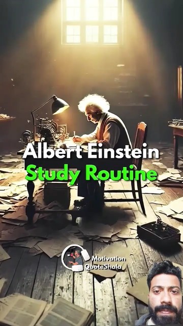 Albert Einstein study tips 5 #studytipsinhindi #motivation # ...