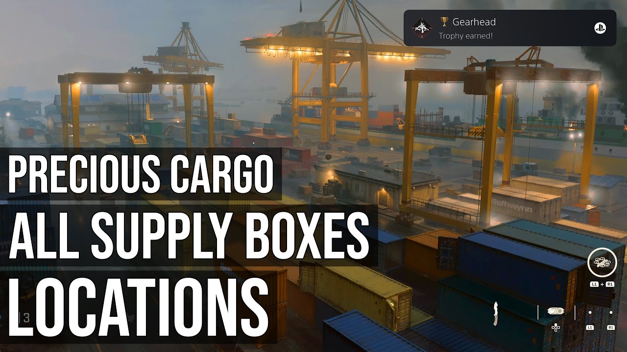 COD MW3 - All Supply Box Locations Precious Cargo - All Weapons, Items ...
