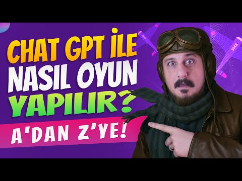 ChatGPT İLE OYUN YAPIMI - KOD YAZMADAN OYUN YAP! 💥