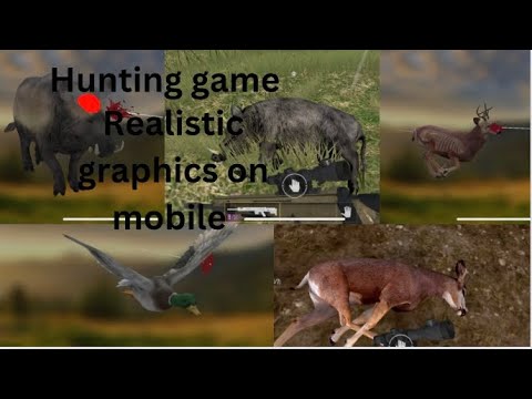 Console like game Hunting wild boar , deer 🦌 mobile gaming realistic ...