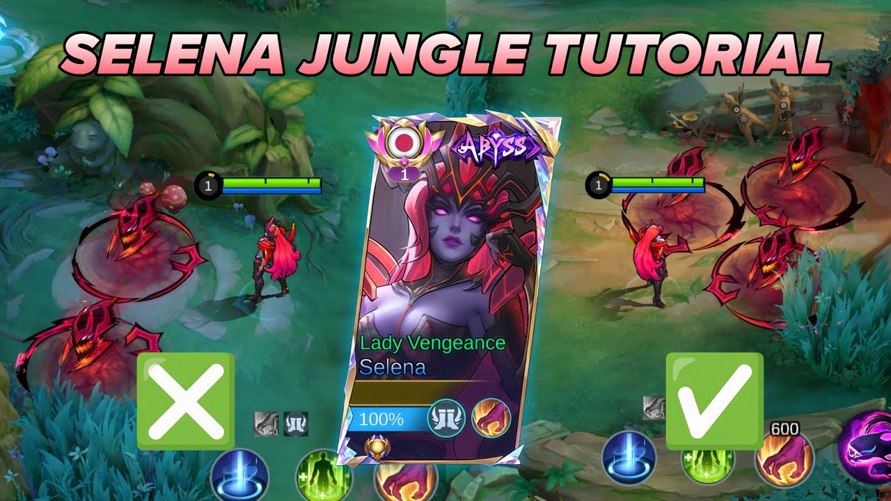 HYPER CARRY SELENA BEST ROTATION FOR SOLO RANK GAME - YouTube