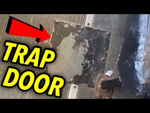 WHAT’S INSIDE THIS SECRET TRAP DOOR ON A SCHOOL BUS? - YouTube