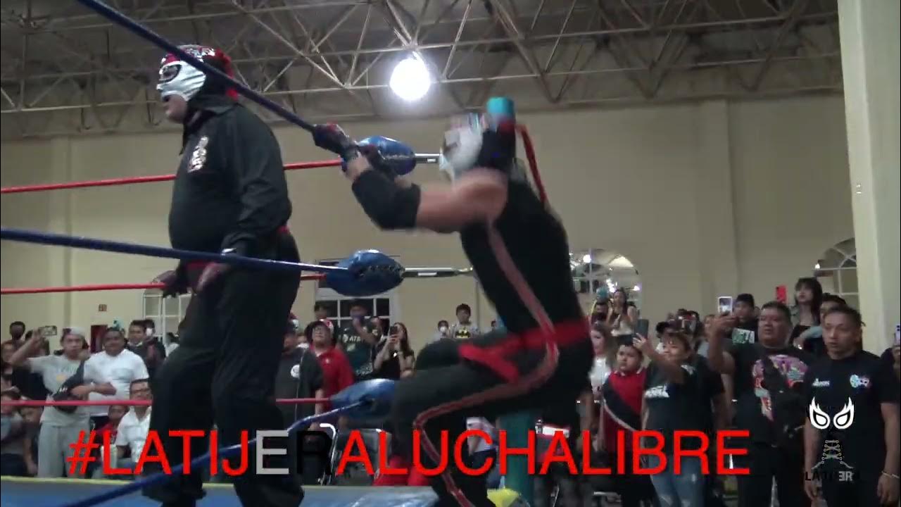 Octagon, Hijo de Octagon y Ciclón Ramírez Jr Vs Hijo de Fishman, Wagner 3G y Emperador Azteca ...