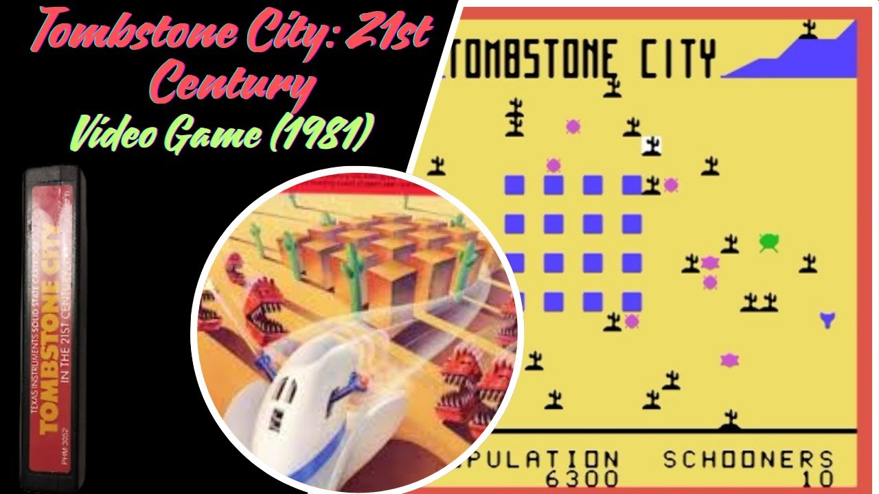 Tombstone City: 21st Century - Video Game (1981) | TI-99/4A Classic ...
