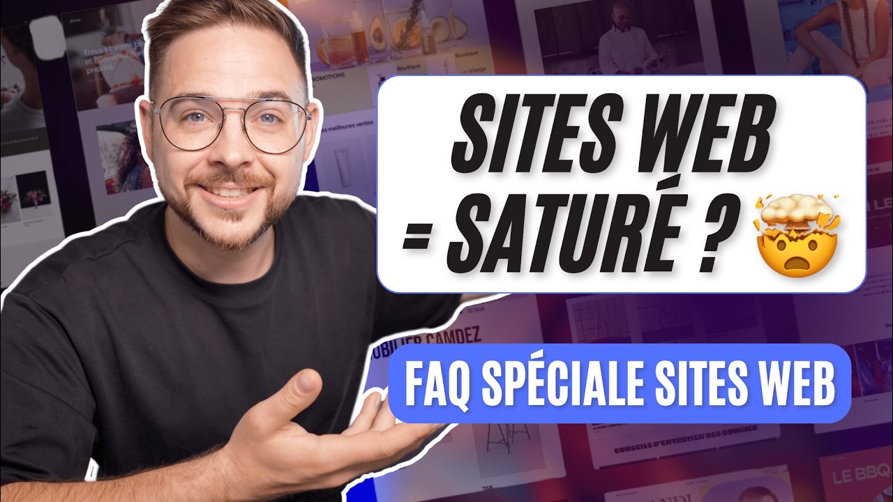 Le marché site web est-il saturé ? Quelle est la meilleure niche ? Je réponds à tout. - YouTube