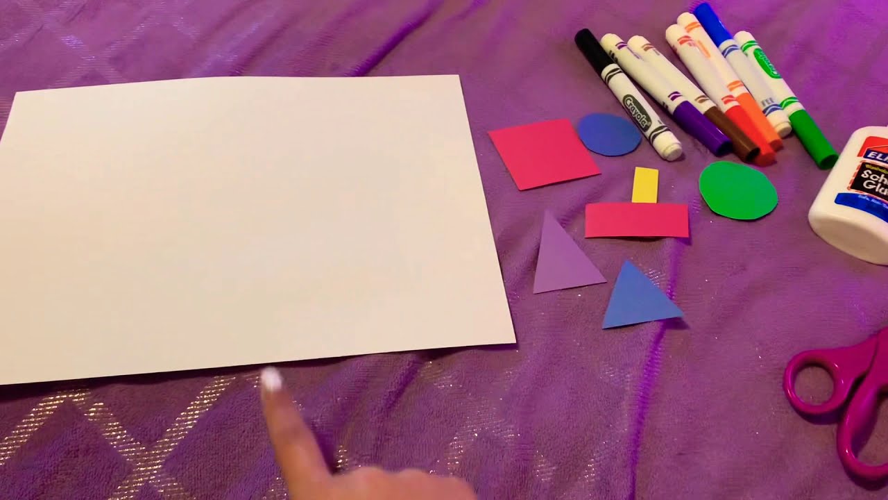 Arts integration- shapes - YouTube