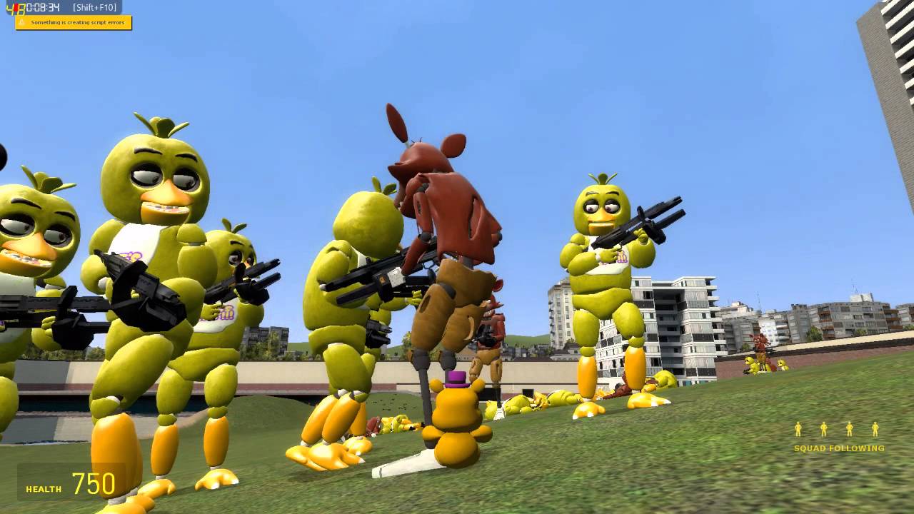 FNAF in Gmod - Fight by Saša - YouTube