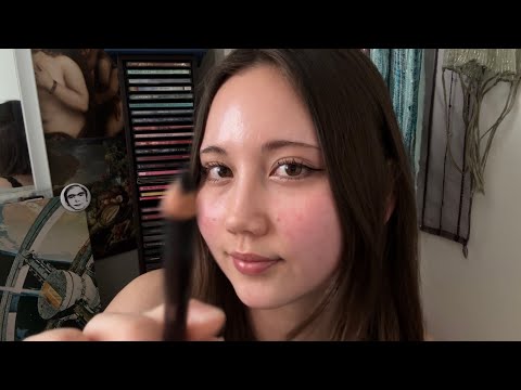 asmr doing your makeup for a punk gig ☆