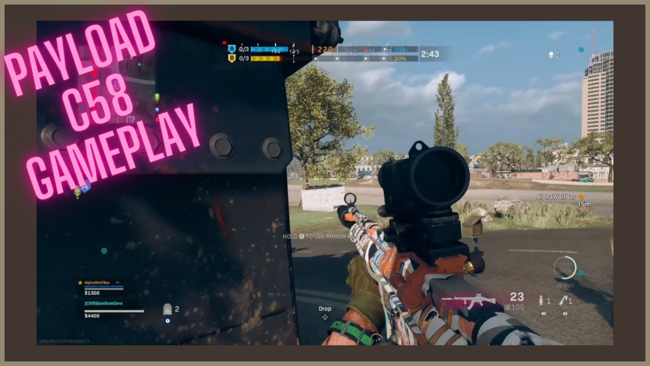 Warzone PAYLOAD Compilation #1==C58 LOADOUT== (6 kills) - YouTube