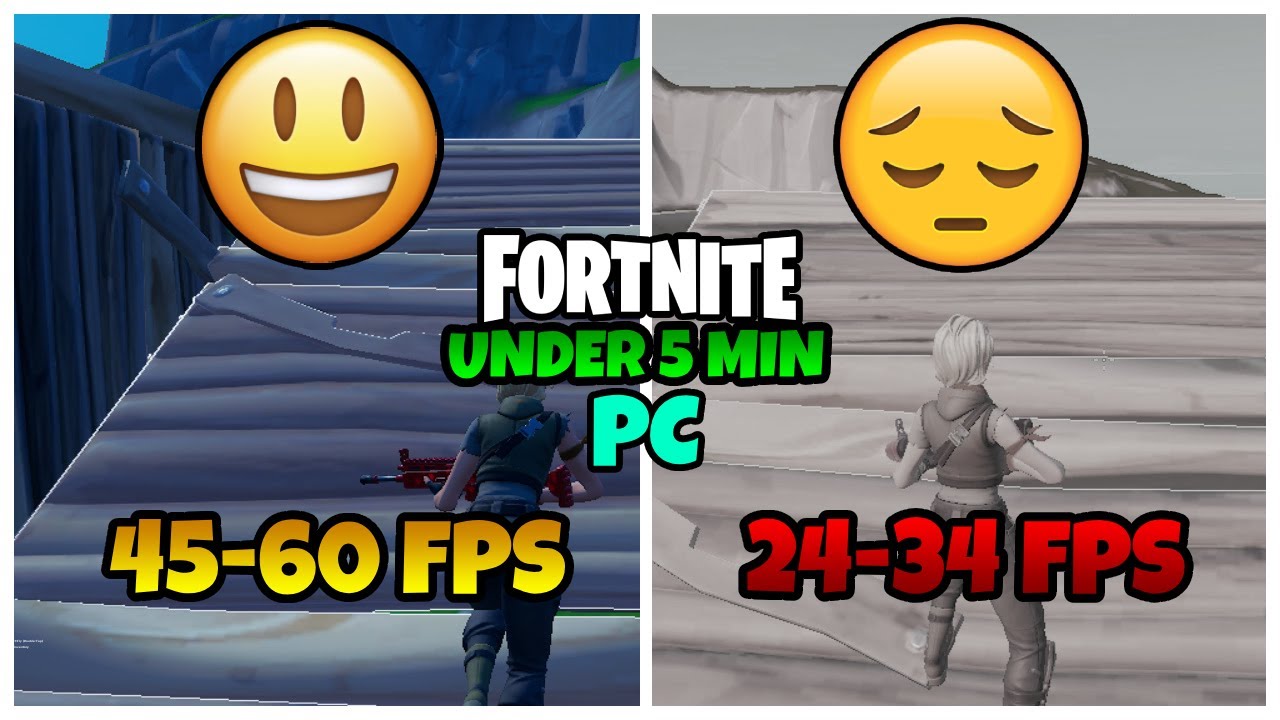 Boost Your FPS in Fortnite in under 5 Minutes! - YouTube