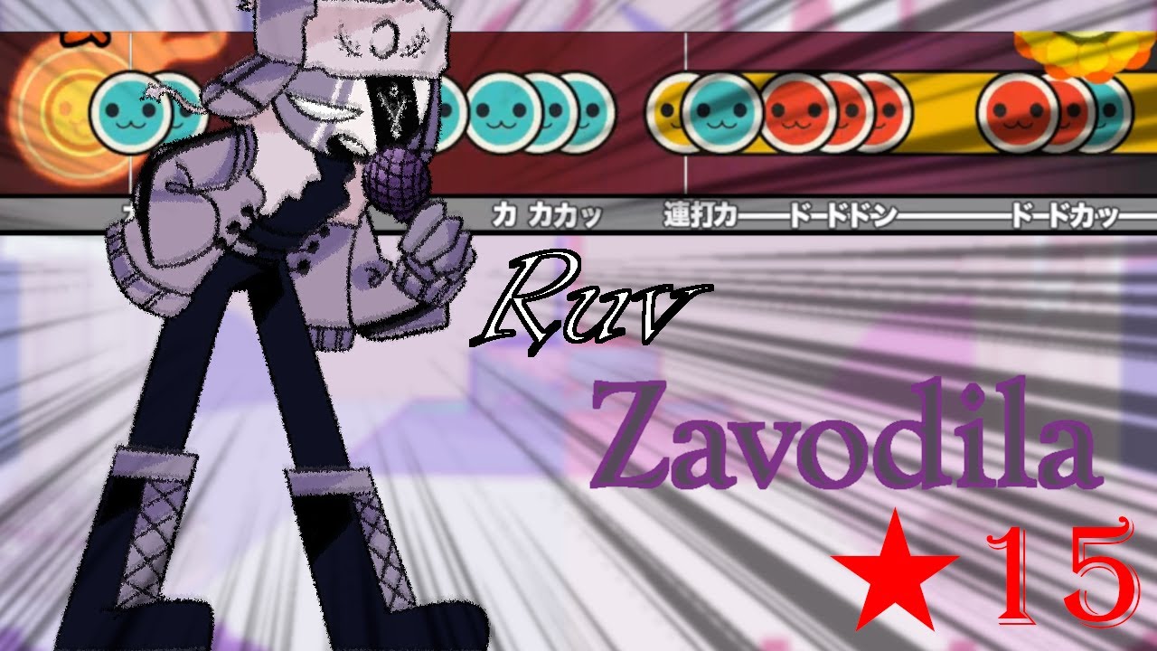 FNF : Ruv - 「Zavodila」【創作譜面】【太鼓の達人】 - YouTube