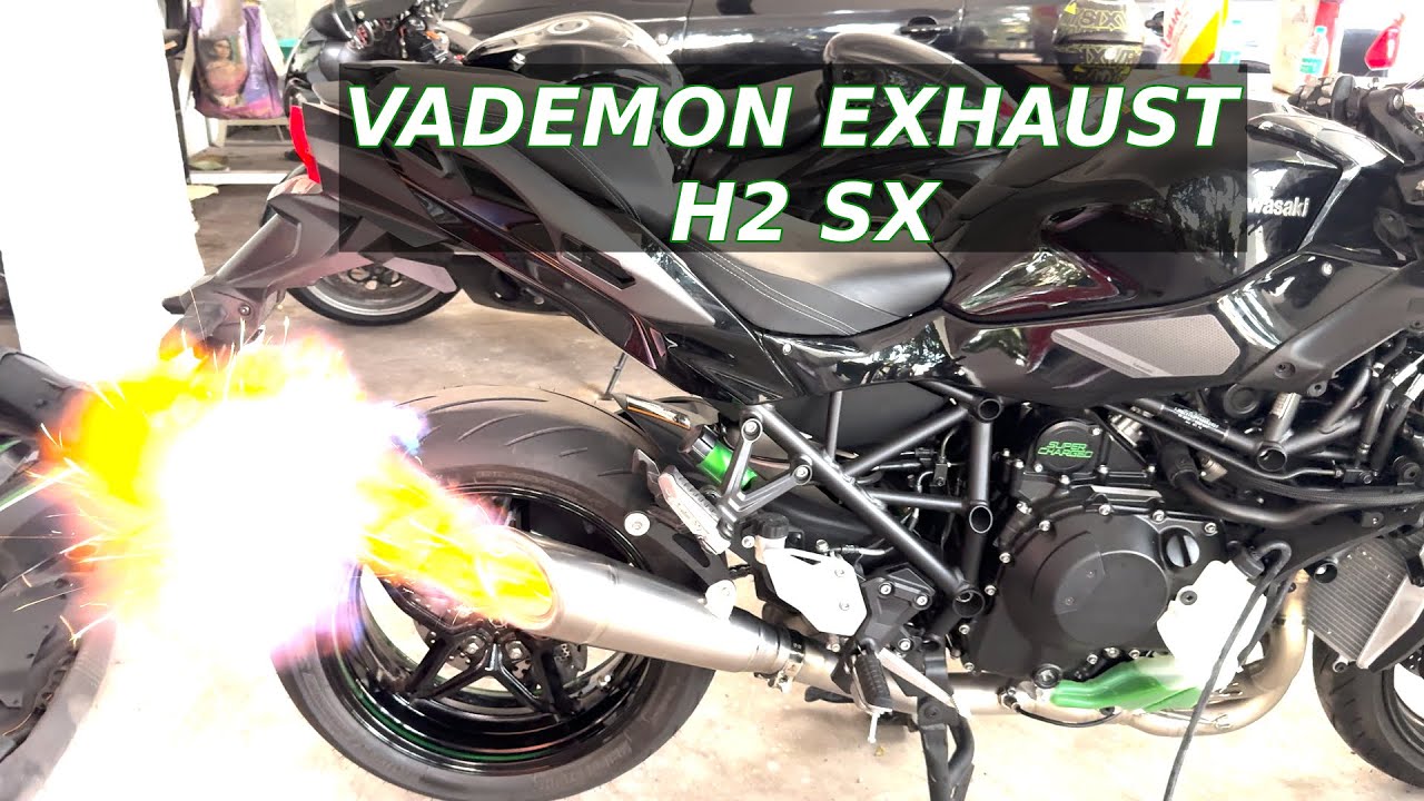 H2 sx 2024 Vandemon Full System Exhaust Titanium 😱 - YouTube